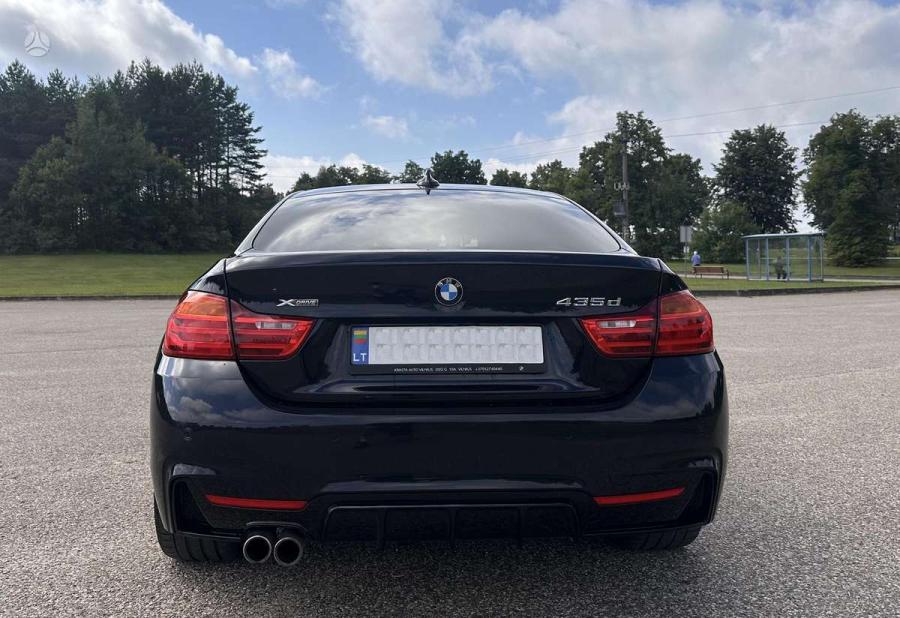 Blue BMW 435 Gran Coupe 2015 in Vilnius, with an engine capacity of 2.99 L and mileage of 222 thousand km for 16200 €, photo 7 on AUTOMOTO.COM.LV