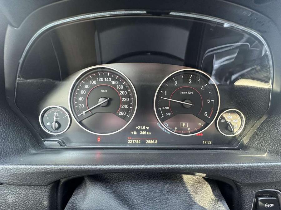 Blue BMW 435 Gran Coupe 2015 in Vilnius, with an engine capacity of 2.99 L and mileage of 222 thousand km for 16200 €, photo 13 on AUTOMOTO.COM.LV