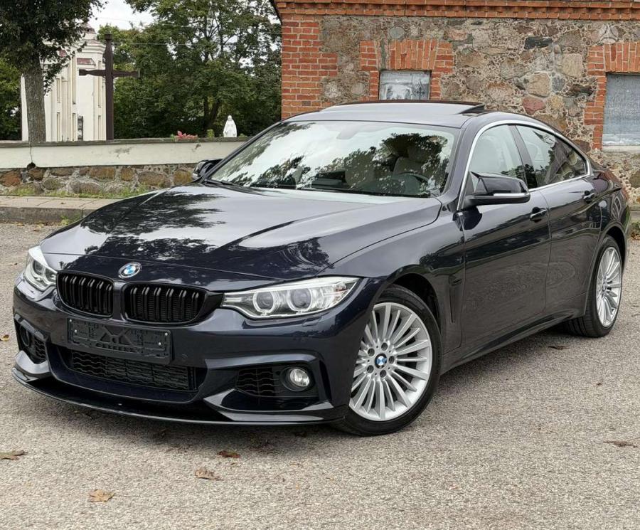 Синий БМВ 435 Gran Coupe 2015 в Алитус, объемом двигателя 2.98 л и пробегом 125 тыс. км за 14999 €, фото 1 на AUTOMOTO.COM.LV