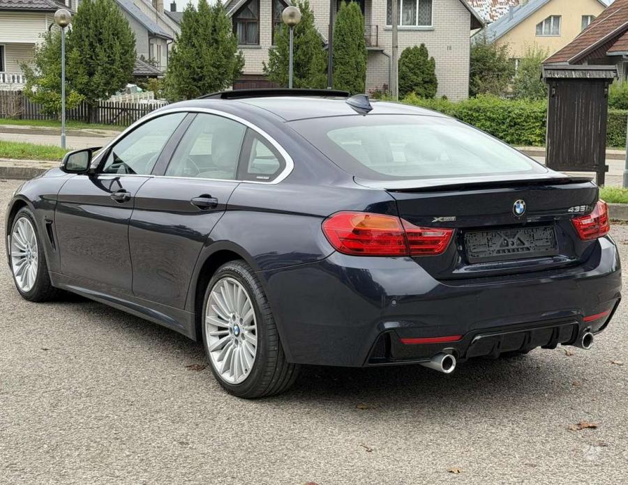 Синий БМВ 435 Gran Coupe 2015 в Алитус, объемом двигателя 2.98 л и пробегом 125 тыс. км за 14999 €, фото 4 на AUTOMOTO.COM.LV