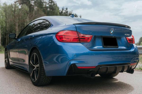 Zils BMW 435 Gran Coupe 2015 Švenčionys, ar dzinēja tilpumu 2.98 L un nobraukumu 182 tūkst. km par 13500 €, foto 6 vietnē AUTOMOTO.COM.LV