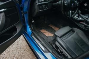 Blue BMW 435 Gran Coupe 2015 in Svencionys, with an engine capacity of 2.98 L and mileage of 182 thousand km for 13500 €, photo 18 on AUTOMOTO.COM.LV