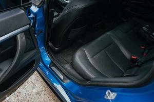 Blue BMW 435 Gran Coupe 2015 in Svencionys, with an engine capacity of 2.98 L and mileage of 182 thousand km for 13500 €, photo 19 on AUTOMOTO.COM.LV