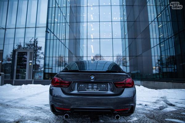 Grey BMW 435 Gran Coupe 2015 in Vilnius, with an engine capacity of 3.00 L and mileage of 89 thousand km for 21000 €, photo 7 on AUTOMOTO.COM.LV
