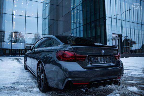 Grey BMW 435 Gran Coupe 2015 in Vilnius, with an engine capacity of 3.00 L and mileage of 89 thousand km for 21000 €, photo 8 on AUTOMOTO.COM.LV