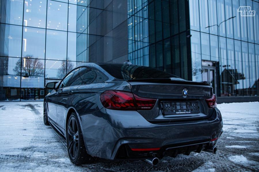 Pelēks BMW 435 Gran Coupe 2015 Viļņa, ar dzinēja tilpumu 3.00 L un nobraukumu 89 tūkst. km par 21000 €, foto 8 vietnē AUTOMOTO.COM.LV