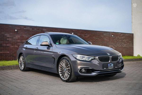 Pelēks BMW 435 Gran Coupe 2017 Marijampole, ar dzinēja tilpumu 2.99 L un nobraukumu 244 tūkst. km par 16950 €, foto 1 vietnē AUTOMOTO.COM.LV
