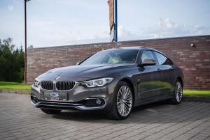 Grey BMW 435 Gran Coupe 2017 in Marijampole, with an engine capacity of 2.99 L and mileage of 244 thousand km for 16950 €, photo 4 on AUTOMOTO.COM.LV