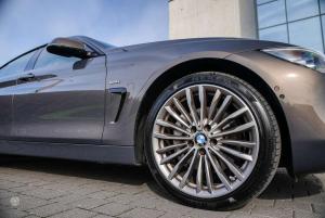 Grey BMW 435 Gran Coupe 2017 in Marijampole, with an engine capacity of 2.99 L and mileage of 244 thousand km for 16950 €, photo 5 on AUTOMOTO.COM.LV
