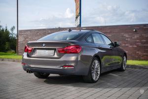Grey BMW 435 Gran Coupe 2017 in Marijampole, with an engine capacity of 2.99 L and mileage of 244 thousand km for 16950 €, photo 10 on AUTOMOTO.COM.LV