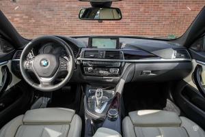 Grey BMW 435 Gran Coupe 2017 in Marijampole, with an engine capacity of 2.99 L and mileage of 244 thousand km for 16950 €, photo 14 on AUTOMOTO.COM.LV