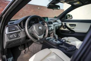 Grey BMW 435 Gran Coupe 2017 in Marijampole, with an engine capacity of 2.99 L and mileage of 244 thousand km for 16950 €, photo 26 on AUTOMOTO.COM.LV