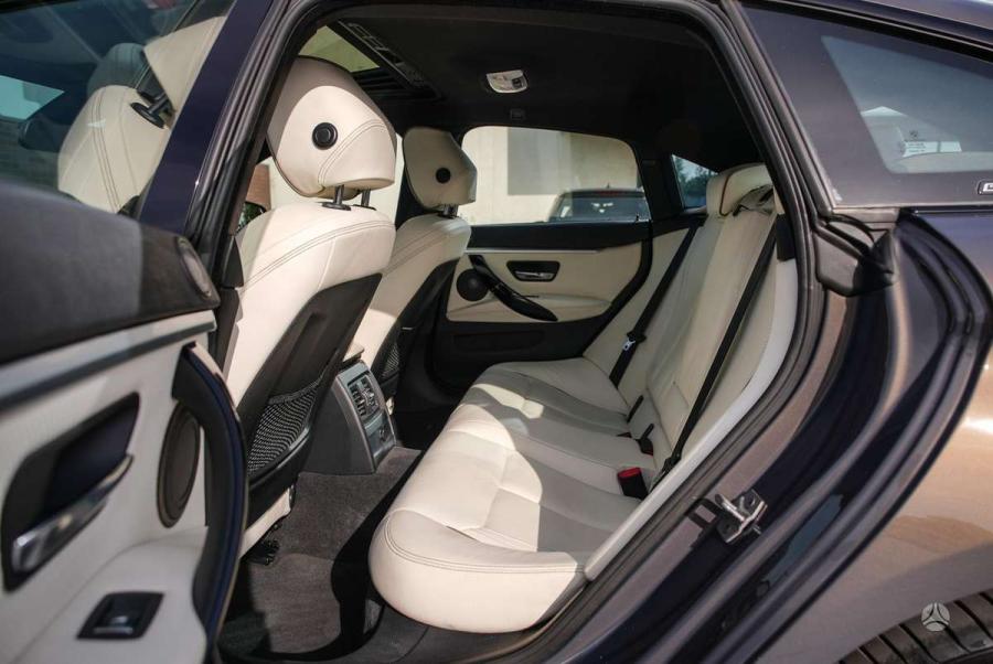 Grey BMW 435 Gran Coupe 2017 in Marijampole, with an engine capacity of 2.99 L and mileage of 244 thousand km for 16950 €, photo 34 on AUTOMOTO.COM.LV