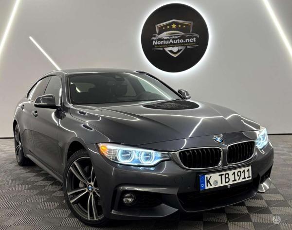 Pelēks BMW 435 Gran Coupe 2015 Marijampole, ar dzinēja tilpumu 2.99 L un nobraukumu 280 tūkst. km par 15750 €, foto 1 vietnē AUTOMOTO.COM.LV