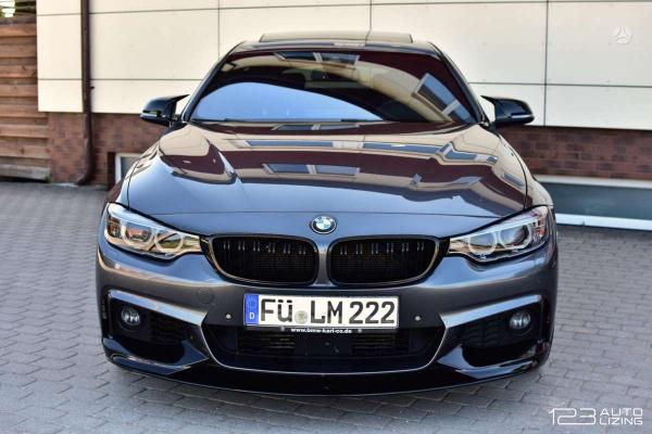 Grey BMW 435 Gran Coupe 2015 in Kretinga, with an engine capacity of 3.00 L and mileage of 270 thousand km for 15999 €, photo 3 on AUTOMOTO.COM.LV