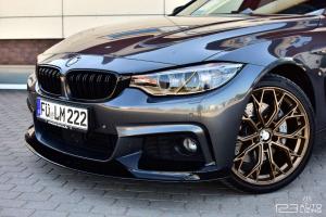 Grey BMW 435 Gran Coupe 2015 in Kretinga, with an engine capacity of 3.00 L and mileage of 270 thousand km for 15999 €, photo 5 on AUTOMOTO.COM.LV