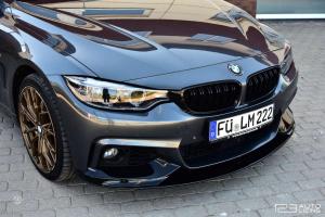 Grey BMW 435 Gran Coupe 2015 in Kretinga, with an engine capacity of 3.00 L and mileage of 270 thousand km for 15999 €, photo 7 on AUTOMOTO.COM.LV