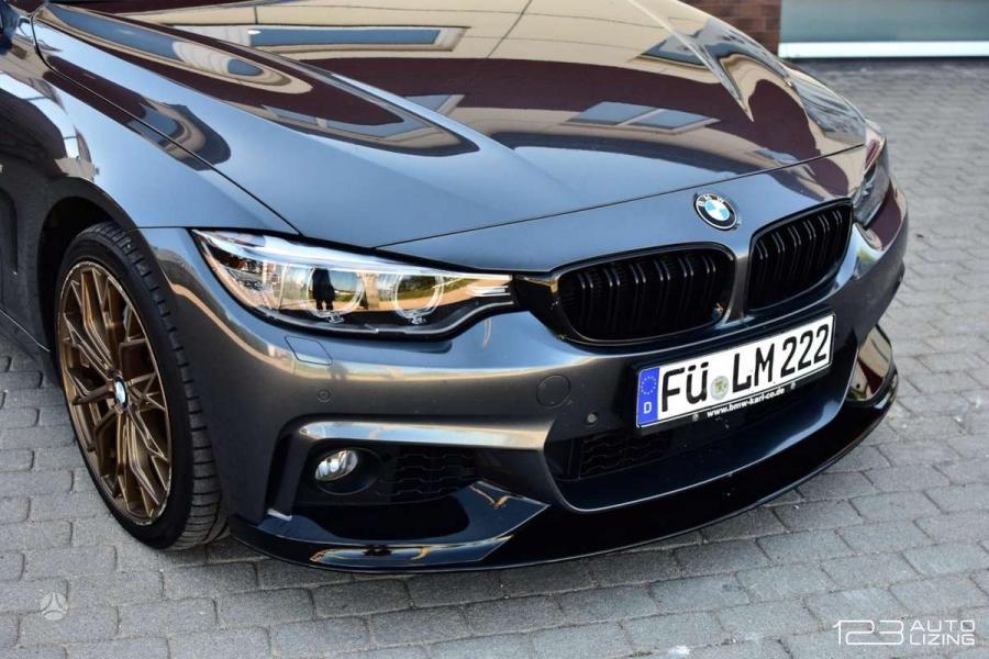 Grey BMW 435 Gran Coupe 2015 in Kretinga, with an engine capacity of 3.00 L and mileage of 270 thousand km for 15999 €, photo 7 on AUTOMOTO.COM.LV