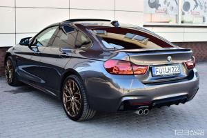 Grey BMW 435 Gran Coupe 2015 in Kretinga, with an engine capacity of 3.00 L and mileage of 270 thousand km for 15999 €, photo 8 on AUTOMOTO.COM.LV
