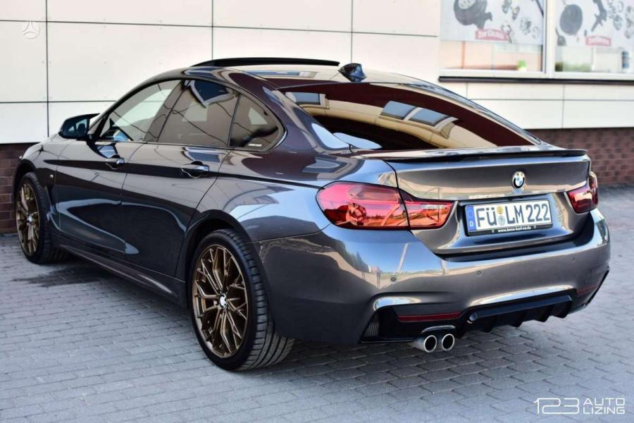 Grey BMW 435 Gran Coupe 2015 in Kretinga, with an engine capacity of 3.00 L and mileage of 270 thousand km for 15999 €, photo 8 on AUTOMOTO.COM.LV