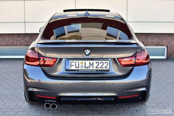Grey BMW 435 Gran Coupe 2015 in Kretinga, with an engine capacity of 3.00 L and mileage of 270 thousand km for 15999 €, photo 9 on AUTOMOTO.COM.LV