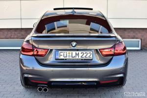 Grey BMW 435 Gran Coupe 2015 in Kretinga, with an engine capacity of 3.00 L and mileage of 270 thousand km for 15999 €, photo 10 on AUTOMOTO.COM.LV