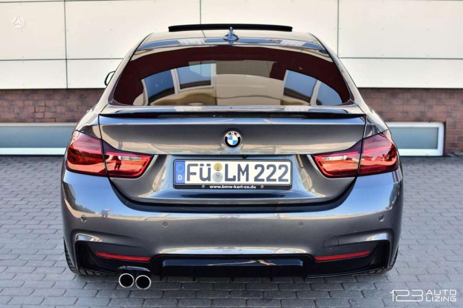 Grey BMW 435 Gran Coupe 2015 in Kretinga, with an engine capacity of 3.00 L and mileage of 270 thousand km for 15999 €, photo 10 on AUTOMOTO.COM.LV