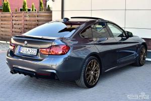 Grey BMW 435 Gran Coupe 2015 in Kretinga, with an engine capacity of 3.00 L and mileage of 270 thousand km for 15999 €, photo 11 on AUTOMOTO.COM.LV