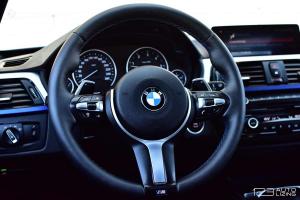 Grey BMW 435 Gran Coupe 2015 in Kretinga, with an engine capacity of 3.00 L and mileage of 270 thousand km for 15999 €, photo 31 on AUTOMOTO.COM.LV