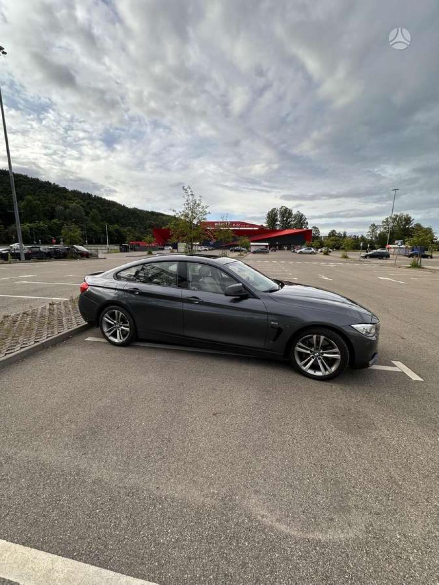 Pelēks BMW 435 Gran Coupe 2015 Viļņa, ar dzinēja tilpumu 2.99 L un nobraukumu 287 tūkst. km par 16000 €, foto 10 vietnē AUTOMOTO.COM.LV