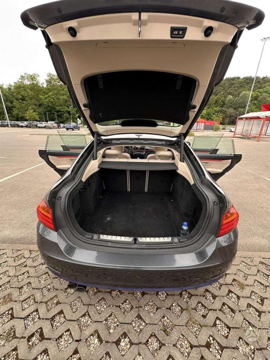 Pelēks BMW 435 Gran Coupe 2015 Viļņa, ar dzinēja tilpumu 2.99 L un nobraukumu 287 tūkst. km par 16000 €, foto 12 vietnē AUTOMOTO.COM.LV