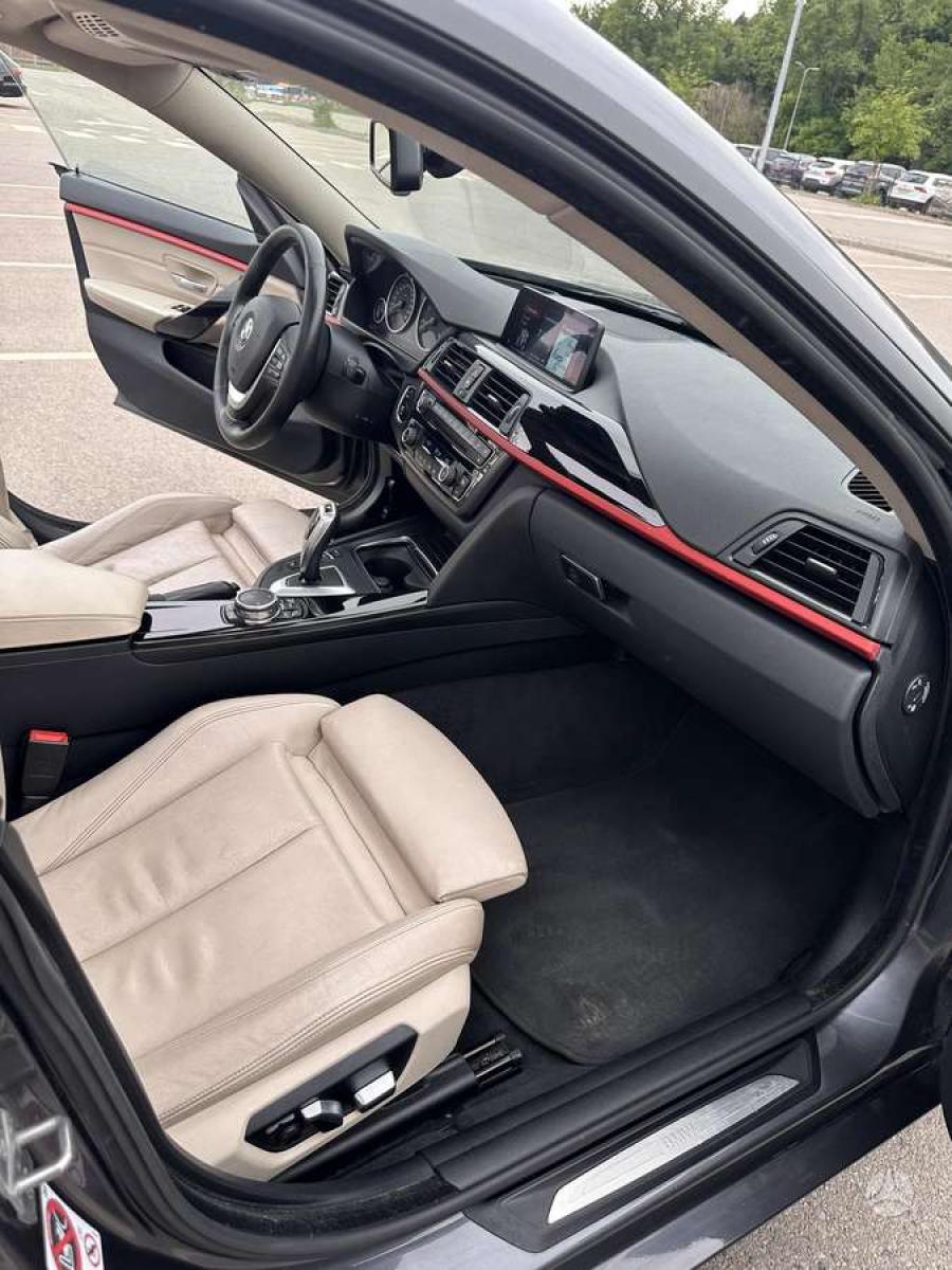 Pelēks BMW 435 Gran Coupe 2015 Viļņa, ar dzinēja tilpumu 2.99 L un nobraukumu 287 tūkst. km par 16000 €, foto 15 vietnē AUTOMOTO.COM.LV