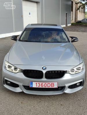 Pelēks BMW 435 Gran Coupe 2015 Kauņa, ar dzinēja tilpumu 3.00 L un nobraukumu 163 tūkst. km par 16500 €, foto  vietnē AUTOMOTO.COM.LV