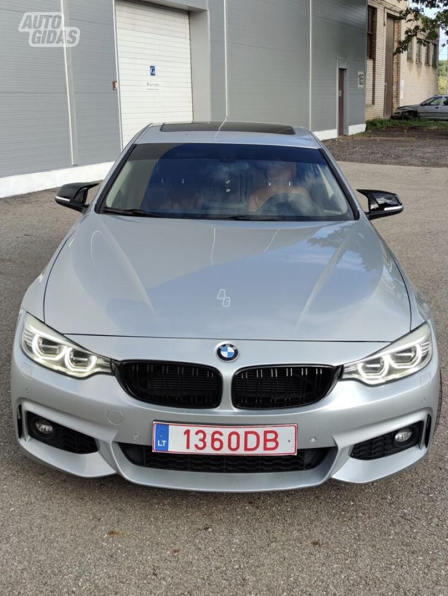 Pelēks BMW 435 Gran Coupe 2015 Kauņa, ar dzinēja tilpumu 3.00 L un nobraukumu 163 tūkst. km par 16500 €, foto 1 vietnē AUTOMOTO.COM.LV