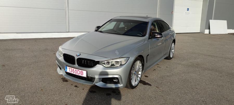 Pelēks BMW 435 Gran Coupe 2015 Kauņa, ar dzinēja tilpumu 3.00 L un nobraukumu 163 tūkst. km par 16500 €, foto 3 vietnē AUTOMOTO.COM.LV