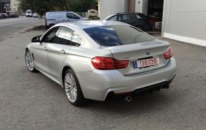 Pelēks BMW 435 Gran Coupe 2015 Kauņa, ar dzinēja tilpumu 3.00 L un nobraukumu 163 tūkst. km par 16500 €, foto 5 vietnē AUTOMOTO.COM.LV