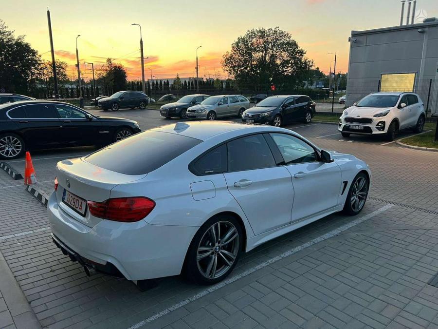 Белый БМВ 435 Gran Coupe 2014 в Вильнюс, объемом двигателя 2.98 л и пробегом 250 тыс. км за 14600 €, фото 4 на AUTOMOTO.COM.LV