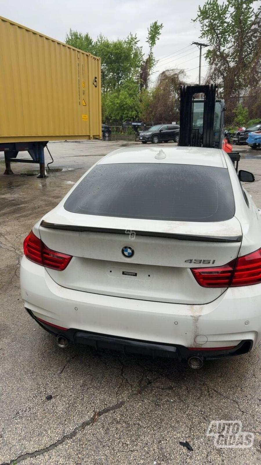 Белый БМВ 435 Gran Coupe 2016 в Каунас, объемом двигателя 3.00 л и пробегом 122 тыс. км за 8000 €, фото 8 на AUTOMOTO.COM.LV