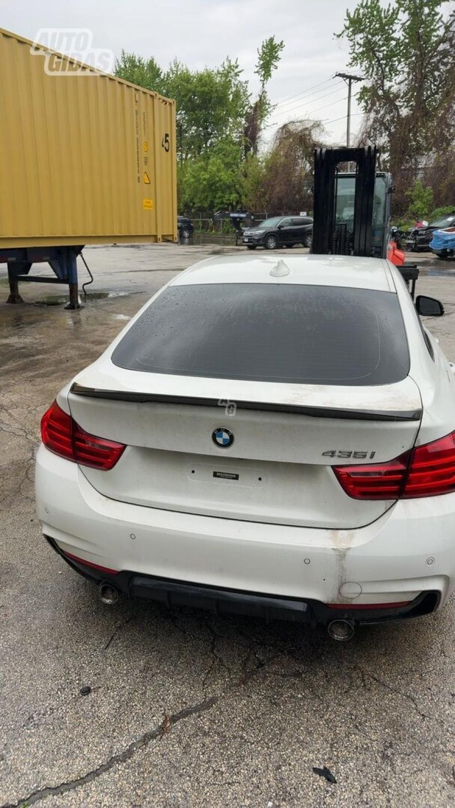 Белый БМВ 435 Gran Coupe 2016 в Каунас, объемом двигателя 3.00 л и пробегом 122 тыс. км за 7500 €, фото 8 на AUTOMOTO.COM.LV