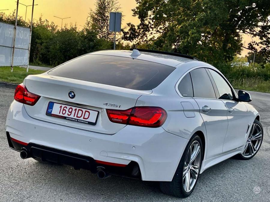 Белый БМВ 435 Gran Coupe 2016 в Радвилишкис, объемом двигателя 3.00 л и пробегом 246 тыс. км за 13900 €, фото 4 на AUTOMOTO.COM.LV