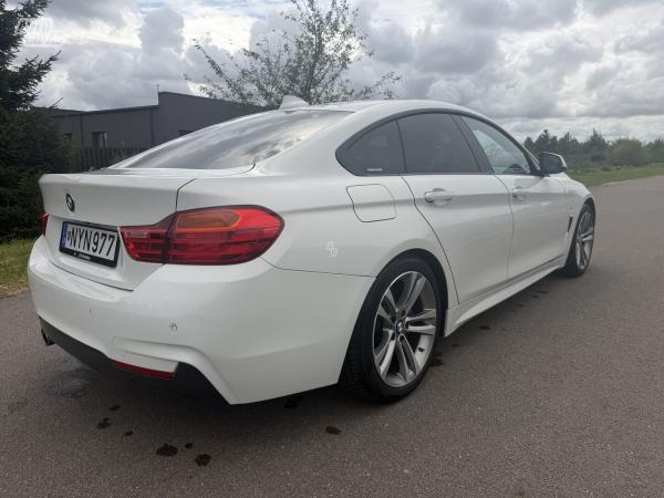 БМВ 435 Gran Coupe 2015 в Каунас на AUTOMOTO.COM.LV Белый БМВ 435 Gran Coupe 2015 в Каунас, объемом двигателя 3.00 л и пробегом 257 тыс. км за 14900 €, фото 8 на AUTOMOTO.COM.LV