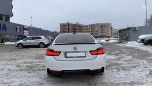 White BMW 435 Gran Coupe 2015 in Vilnius, with an engine capacity of 2.98 L and mileage of 149 thousand km for 16999 €, photo 6 on AUTOMOTO.COM.LV