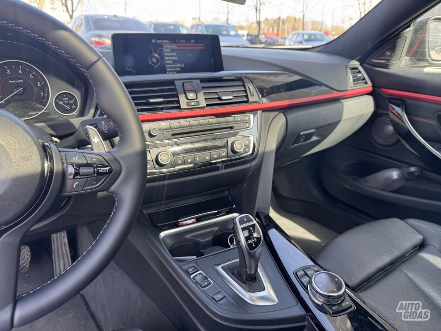 Grey BMW 435 2014 in Vilnius, with an engine capacity of 3.00 L and mileage of 98 thousand km for 15500 €, photo 10 on AUTOMOTO.COM.LV