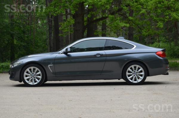 Grey BMW 435 2014 in Riga, with an engine capacity of 3.00 L and mileage of 261 thousand km for 14990 €, photo 6 on AUTOMOTO.COM.LV