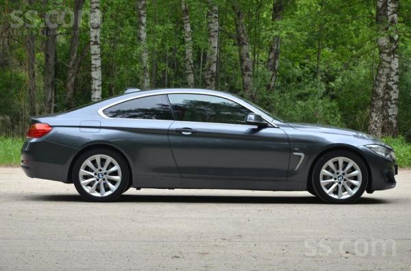 Grey BMW 435 2014 in Riga, with an engine capacity of 3.00 L and mileage of 261 thousand km for 14990 €, photo 10 on AUTOMOTO.COM.LV