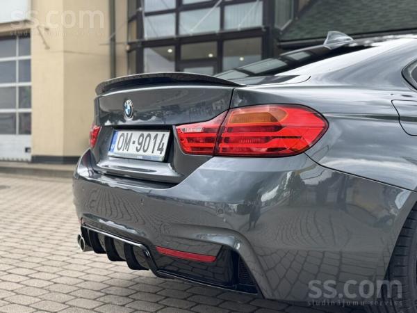 Pelēks BMW 435 2014 Tukums, ar dzinēja tilpumu 3.00 L un nobraukumu 118 tūkst. km par 18900 €, foto 5 vietnē AUTOMOTO.COM.LV