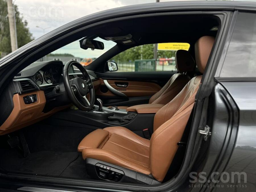Pelēks BMW 435 2014 Tukums, ar dzinēja tilpumu 3.00 L un nobraukumu 118 tūkst. km par 18900 €, foto 7 vietnē AUTOMOTO.COM.LV