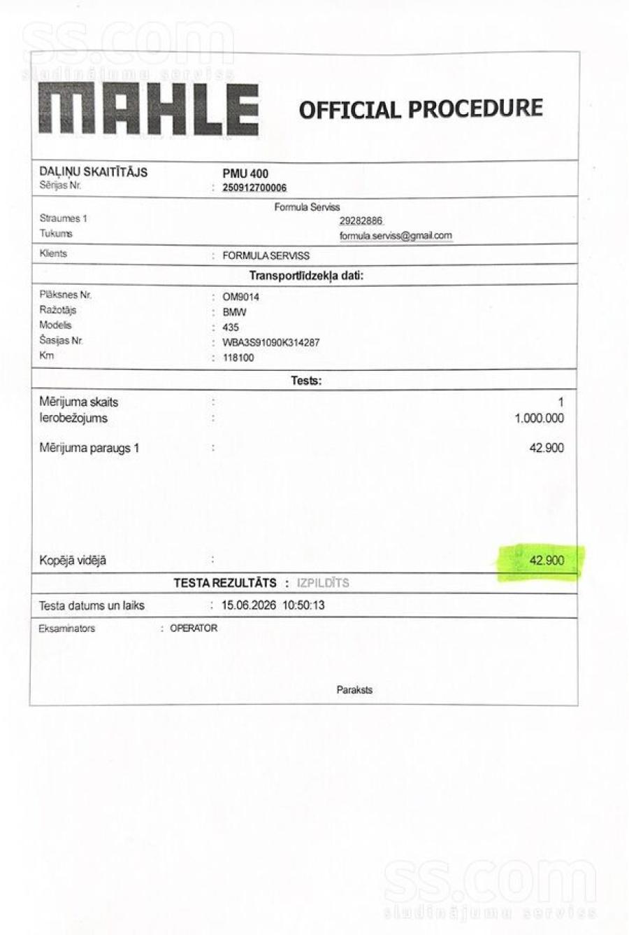 Pelēks BMW 435 2014 Tukums, ar dzinēja tilpumu 3.00 L un nobraukumu 118 tūkst. km par 18900 €, foto 15 vietnē AUTOMOTO.COM.LV