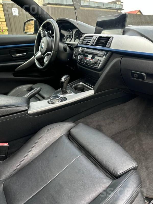 Pelēks BMW 435 2014 Daugavpils, ar dzinēja tilpumu 3.00 L un nobraukumu 175 tūkst. km par 17500 €, foto 8 vietnē AUTOMOTO.COM.LV