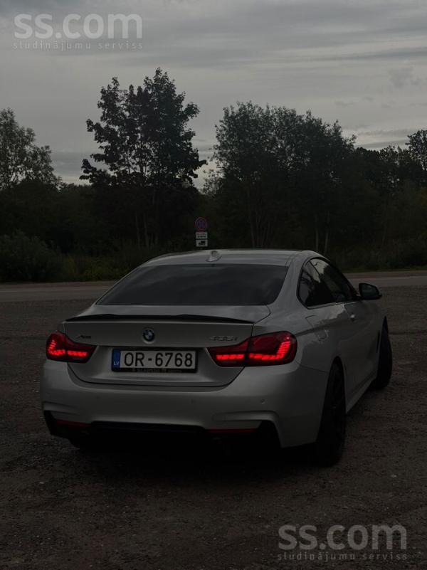 Grey BMW 435 2014 in Jelgava, with an engine capacity of 3.00 L and mileage of 252 thousand km for 18200 €, photo 3 on AUTOMOTO.COM.LV